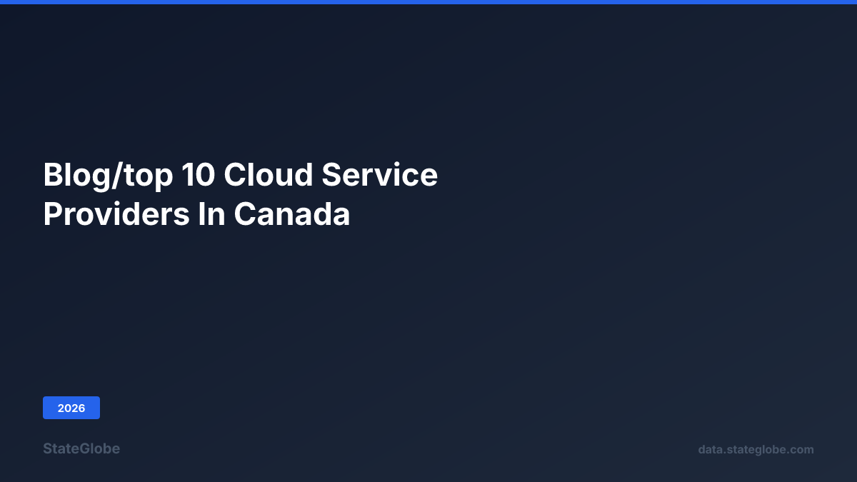 Top 10 Cloud Service Providers in Canada (2026)