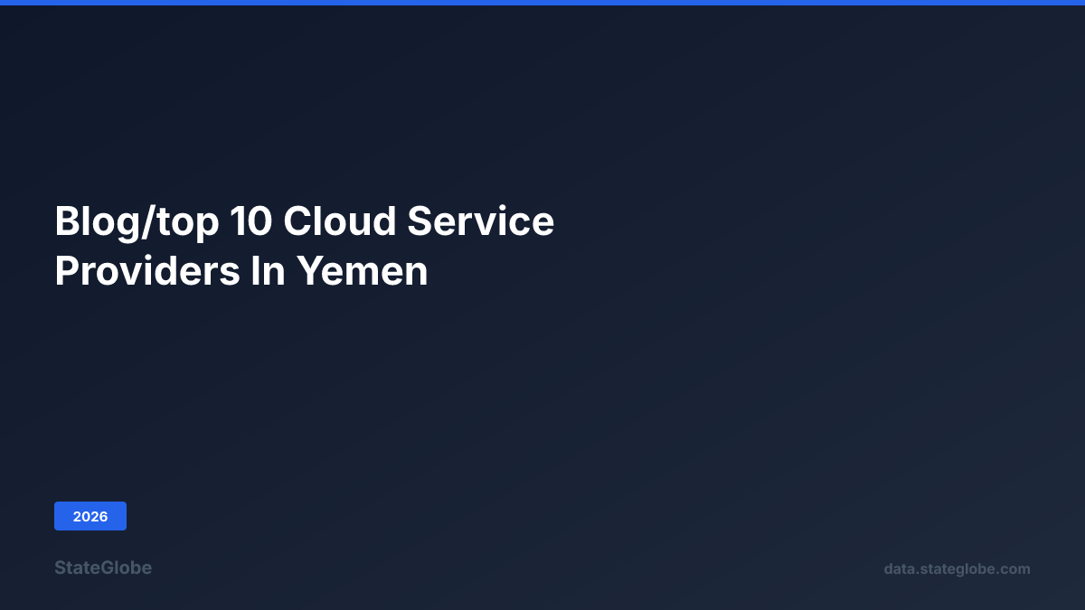 Top 10 Cloud Service Providers in Yemen (2026)
